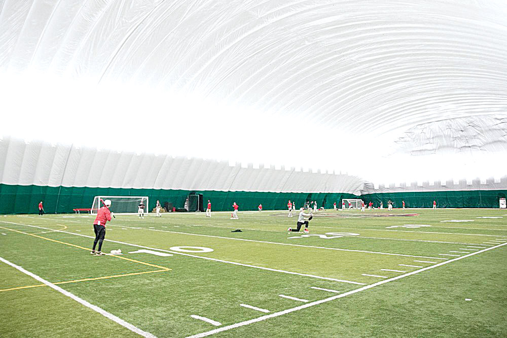 MSU’s air-supported dome wraps up second season in Minot | News, Sports ...